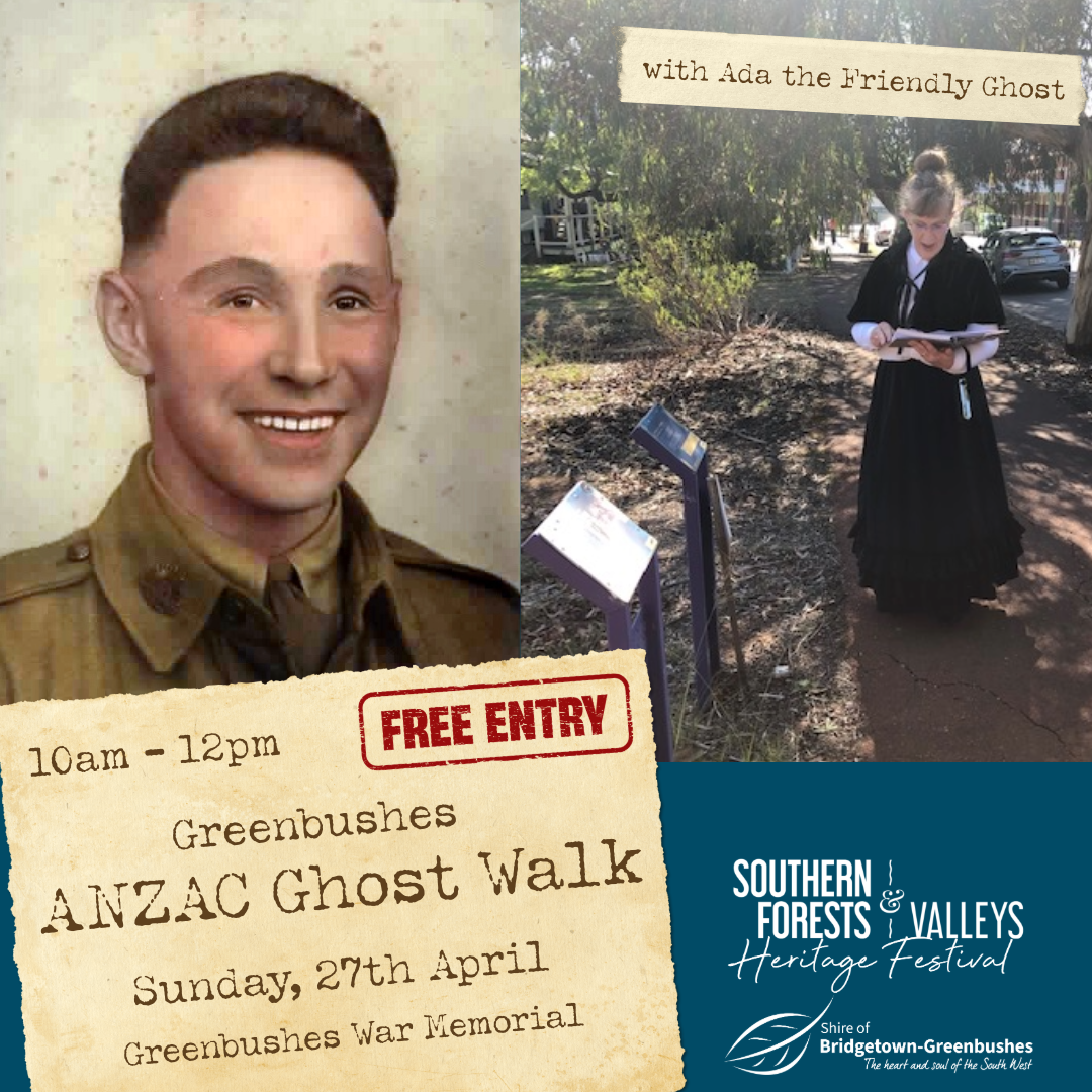 Greenbushes Ghost Walk - Anzac Theme » Shire of Bridgetown-Greenbushes