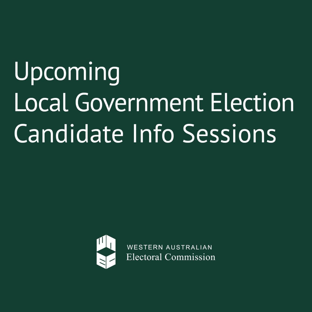 News Story - Local Government Election Candidate Information Webinar ...